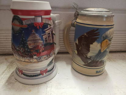 Avon Collectible Beer Steins