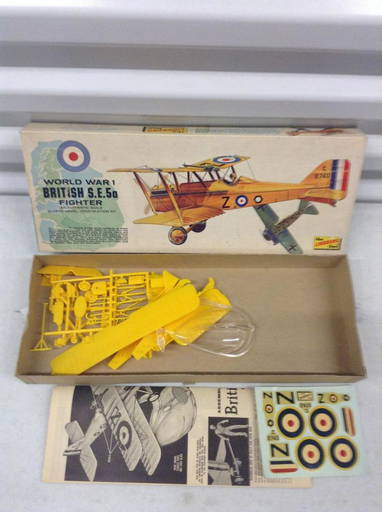 Ww1 British Fighter Plane Model Complete