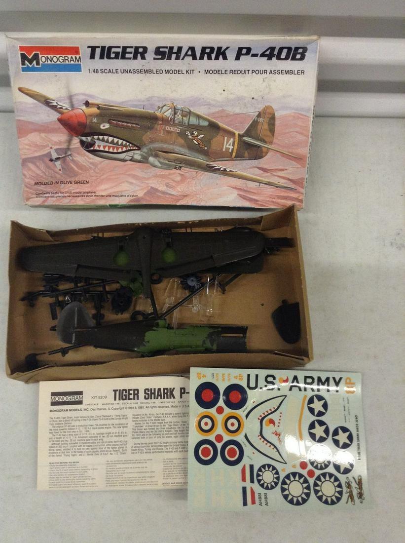 Tiger Shark Plane Model Complete