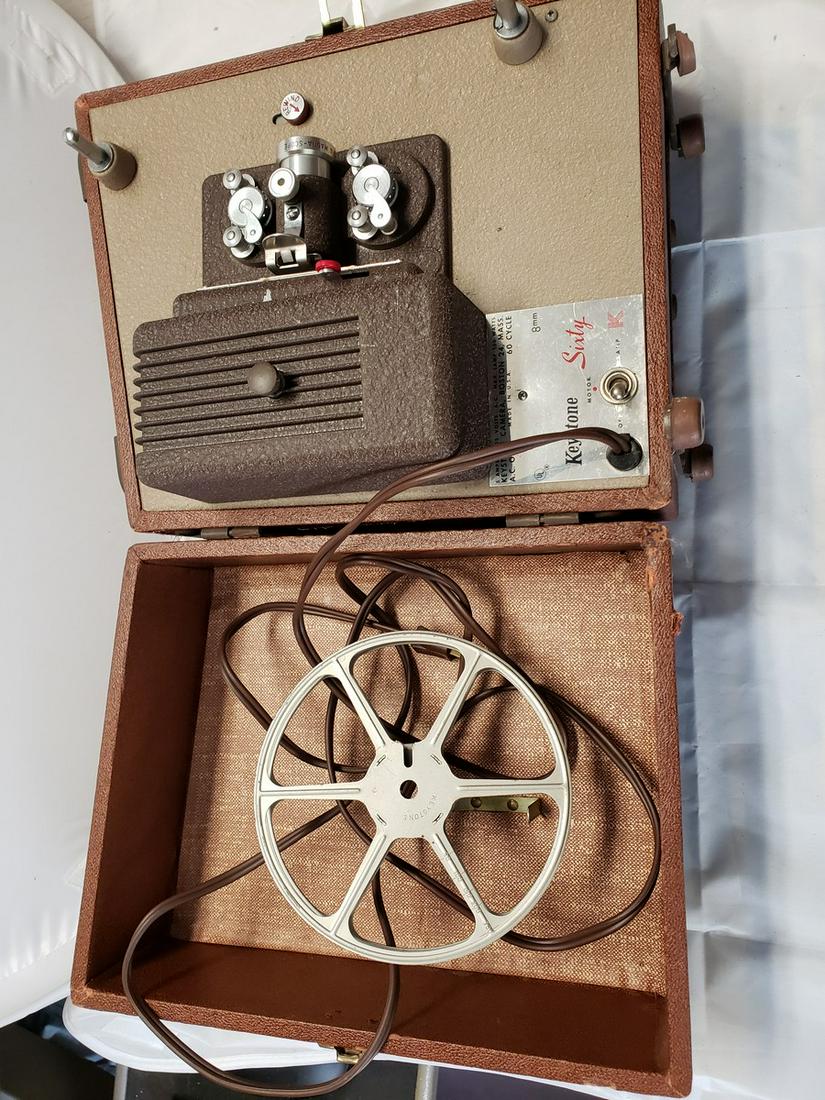 Vintage Keystone Sixty K 60 8mm Film Projector With