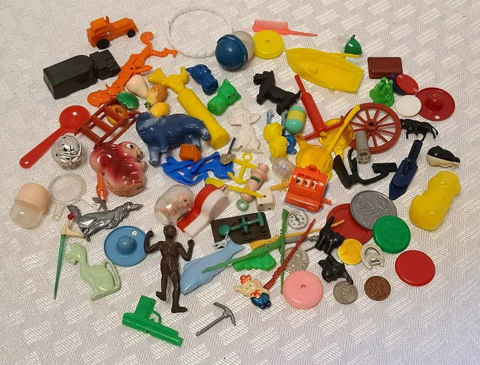 Vintage Toys Cracker Jack Vending Machines