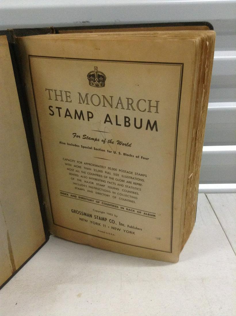 1953 The Monarch Stamp Album Filled with Stamps some - Jun 21, 2021 ...
