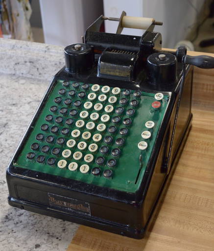 Antique Burroughs Adding Machine