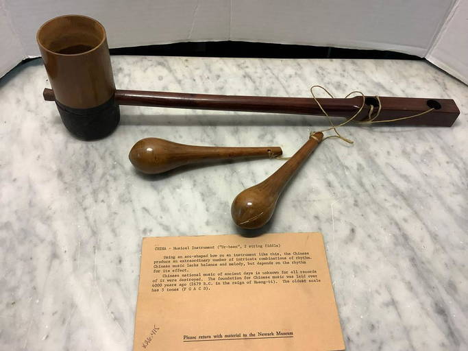 Newark Museum Two String Fiddle