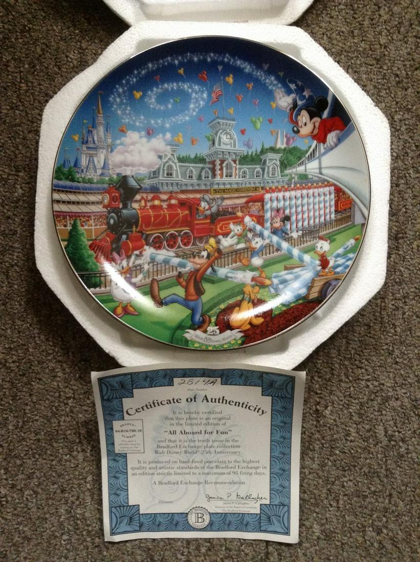 Walt Disney World 25th Anniversary "all Aboard For Fun"