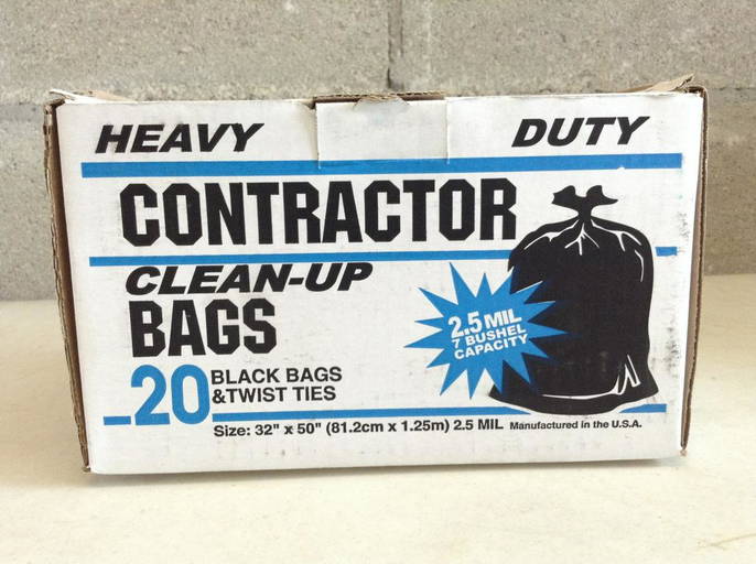 Heavy Duty Contractor Bags