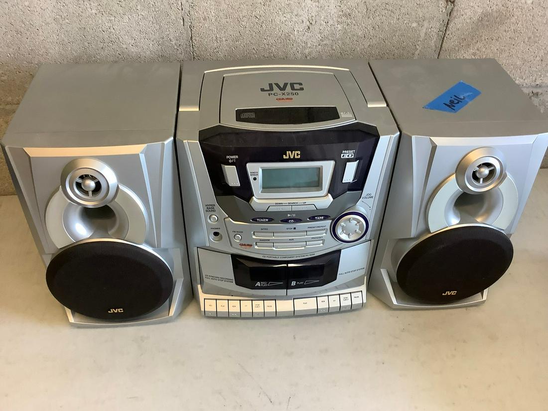 Jvc Pc X250 Stereo System