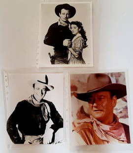 Group Of John Wayne Photo Prints