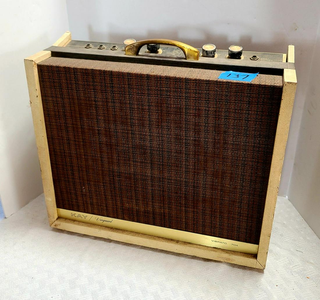 1960s Kay Model 704 Guitar Amp Works