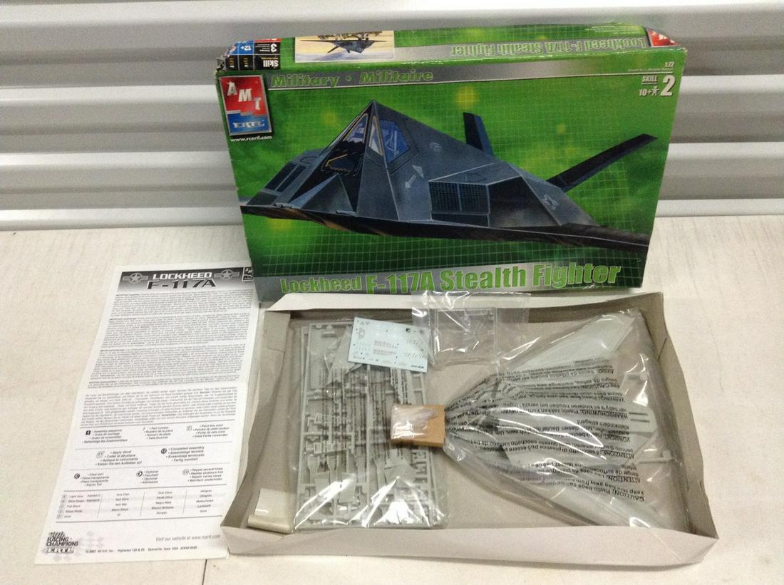 AMT Ertl Lockheed Stealth Fighter Model Kit - Sep 12, 2021 | Emanon ...