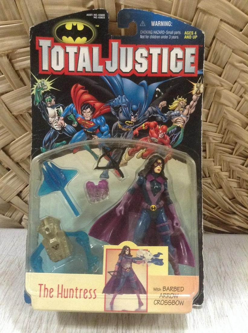 1997 Kenner Total Justice The Huntress Action Figure On