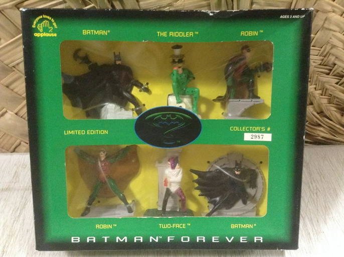 1995 Limited Edition Batman Forever Collectible Figures - Oct 17, 2021 ...