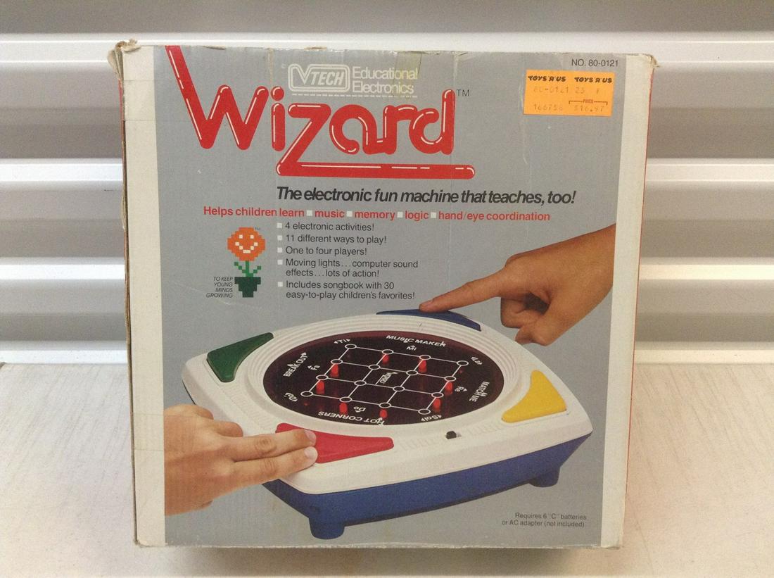 1984 Wizard Electronic Game With Original Box