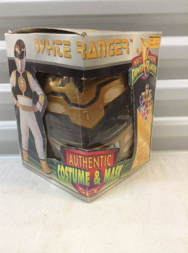 1994 Power Rangers White Ranger Mask With Original Box