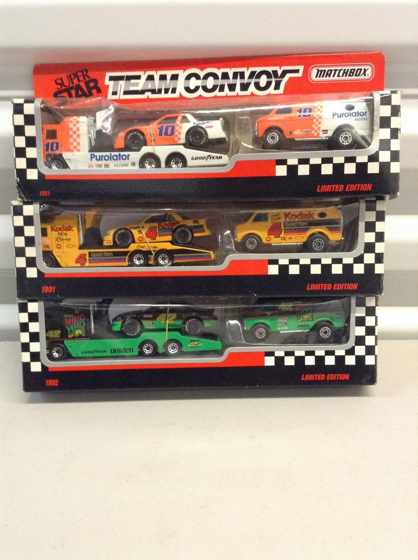 Matchbox Team Convoy Cars
