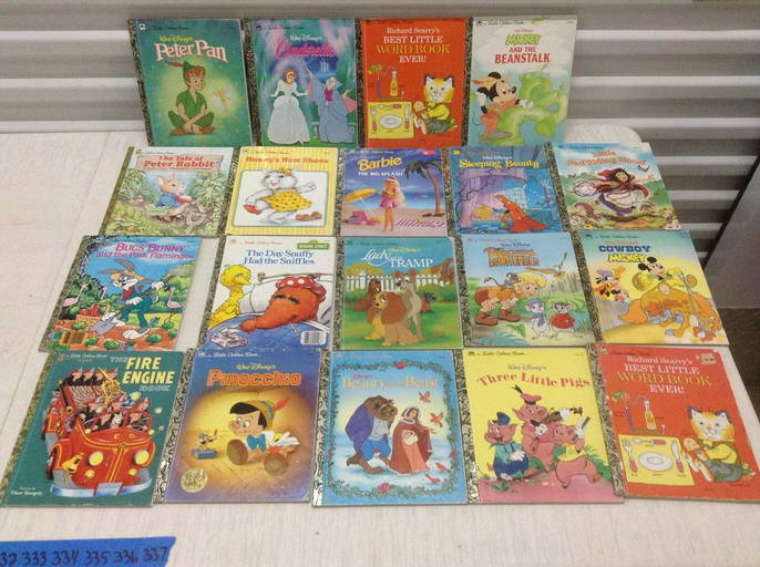 Large lot of Vintage Golden Books - Nov 08, 2021 | Emanon Auctions and ...