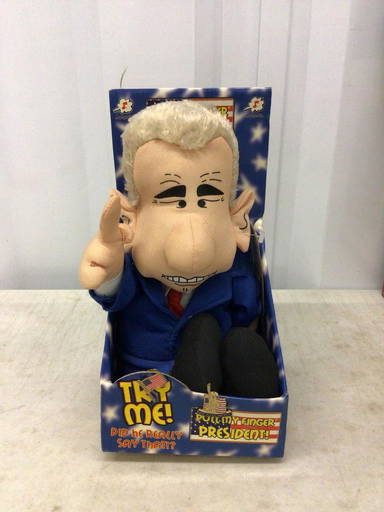 Pull My Finger President Plush Talking Doll