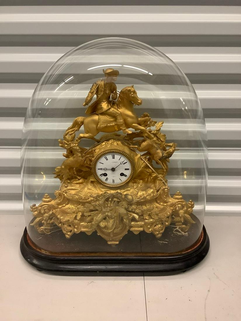 Ornate antique german wind up display clock - Dec 13, 2021 | Emanon ...