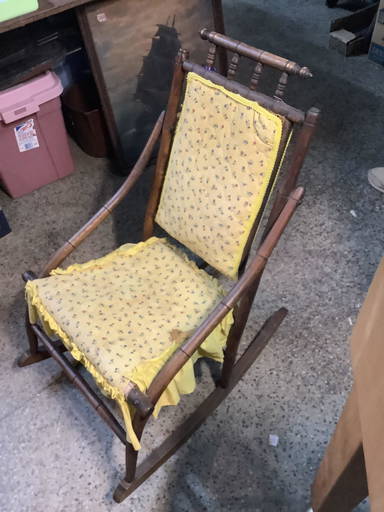 1930's Rocking Chair 23 Inches Tall