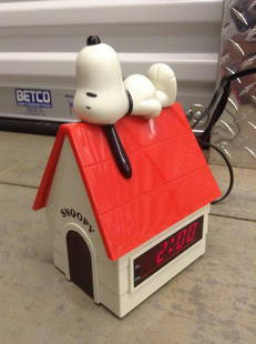 1970 Snoopy Alarm Clock