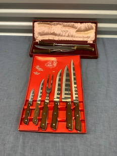 Washington Forge Carving Set Made In Sheffield , England
