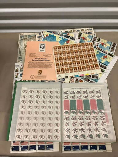 Large Lot Of Vintage Stamps