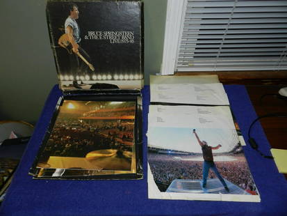 Bruce Springsteen 4 Record Box Set