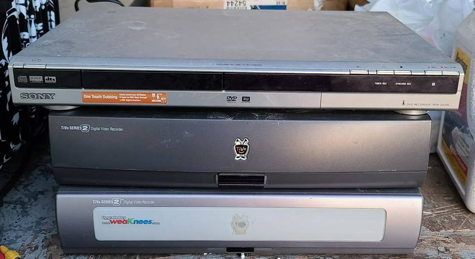 Buy Tivo DVRS and Sony CD Player untested | Emanon Auctions and Estate ...