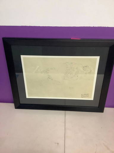 Gustav Klimt stamped signature litho 20x16 - Apr 12, 2022 | Emanon ...