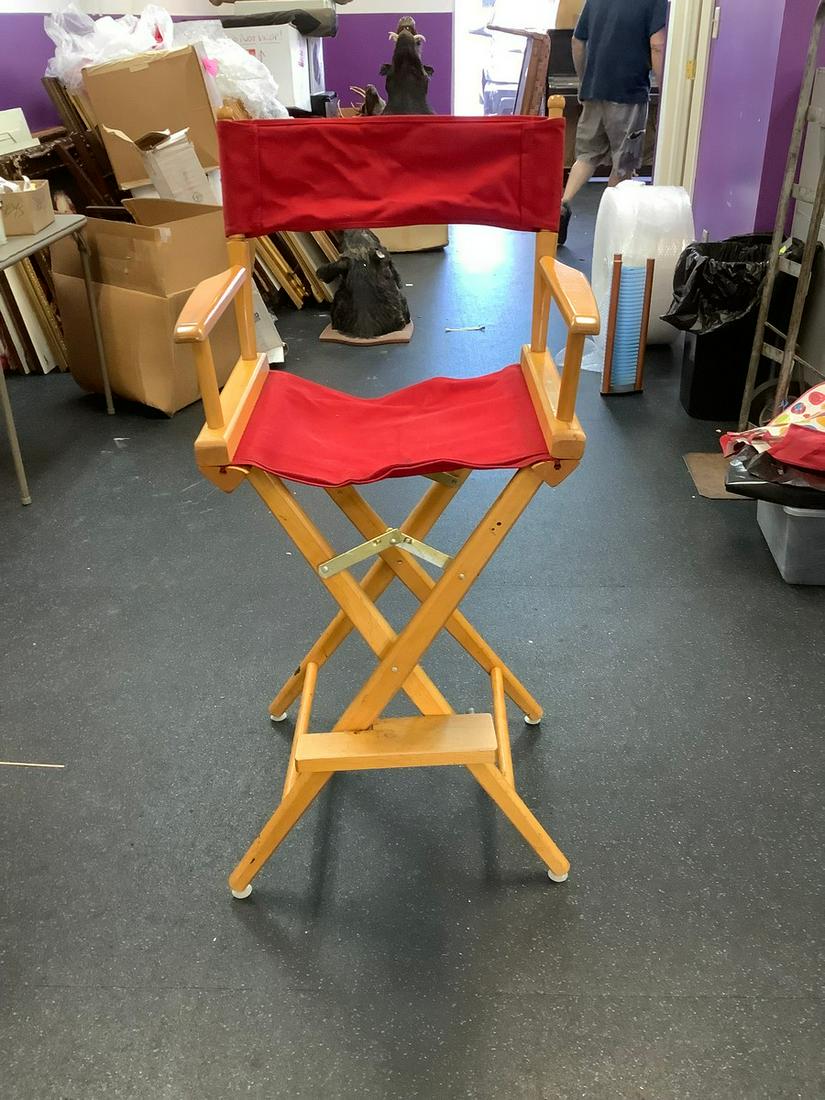 Red Directors Chair 46" Tall