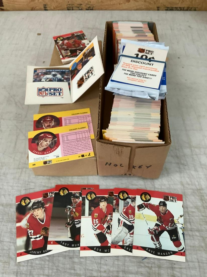 1990 NHL Pro Set Hockey Cards some sealed (#0292) on May 12, 2022 ...