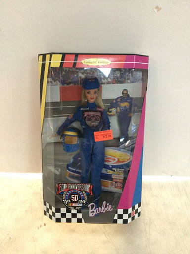 Barbie 50th Anniversary Nascar Doll