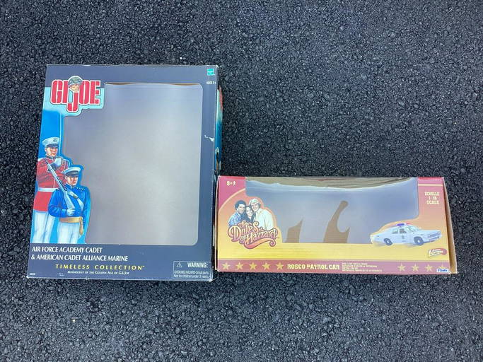 Dukes of Hazzard and GI Joe Empty Boxes (#0163) on May 31, 2022 ...