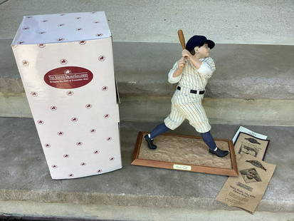 Ashton Drake First Issue Legends Of Baseball Collection "babe Ruth: The ...