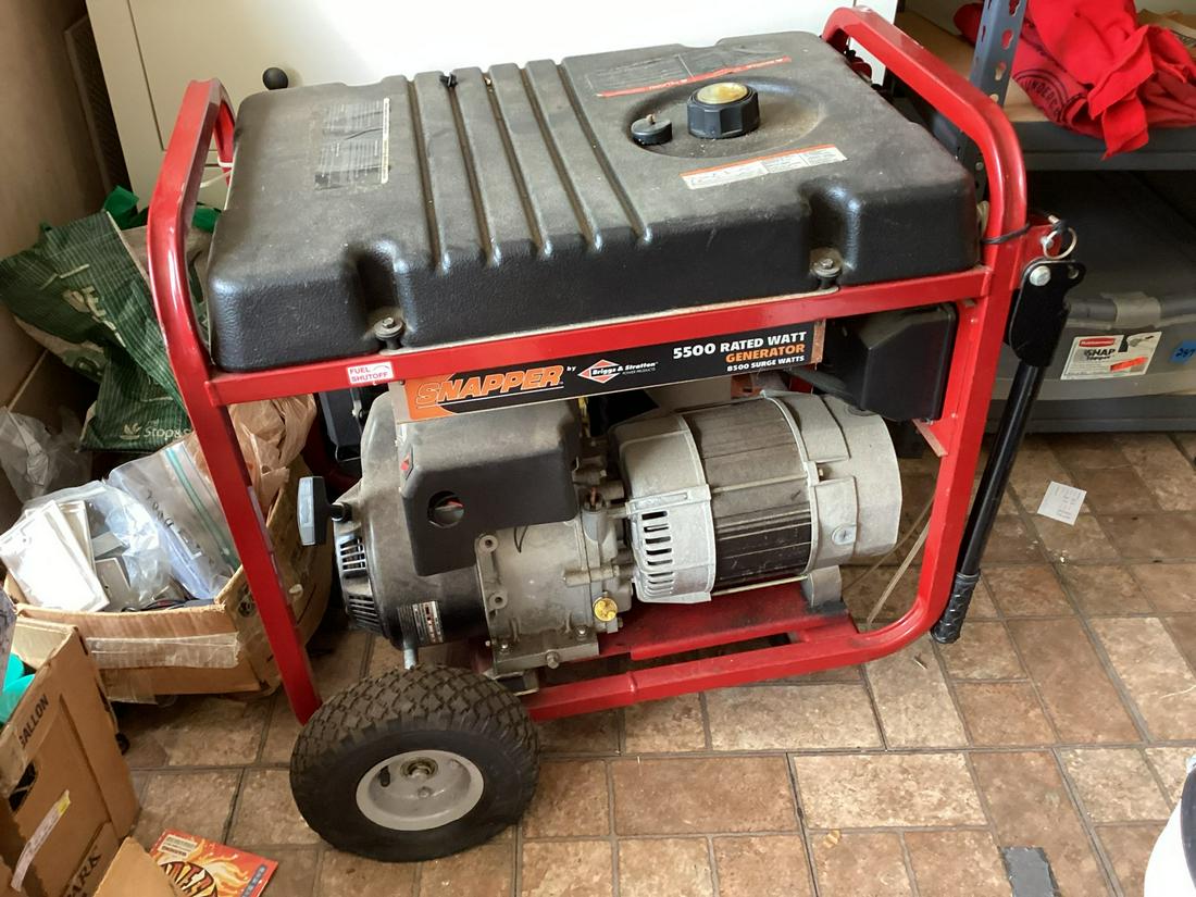 Snapper 5500 Watt Generator