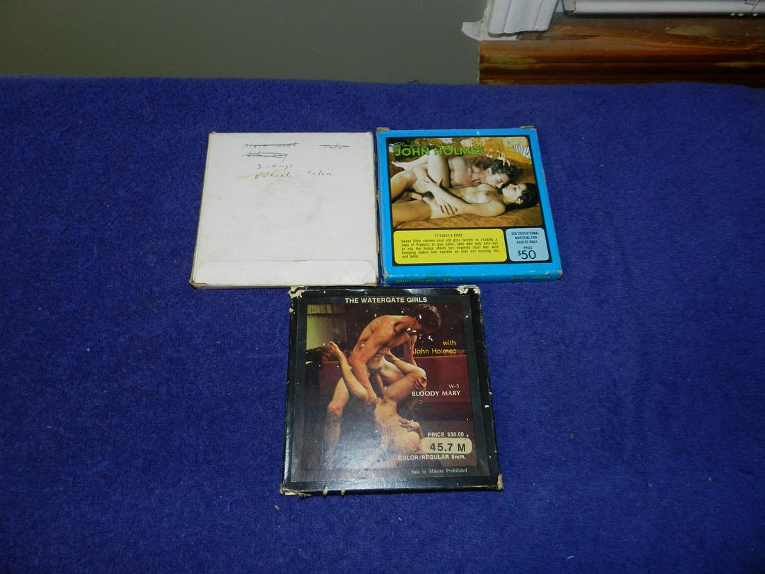 Lot Of 3 Vintage 8mm Porn Films John Holmes Jun 05 2022 Emanon