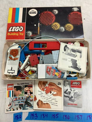Lego Vintage Building Set 1960s 100 Gears (#0182) on Jun 06, 2022 ...