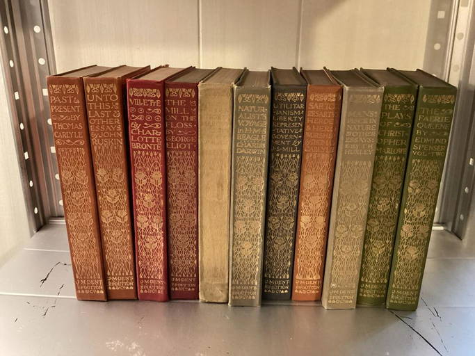 Early 1900s Everyman's Library Literature Books