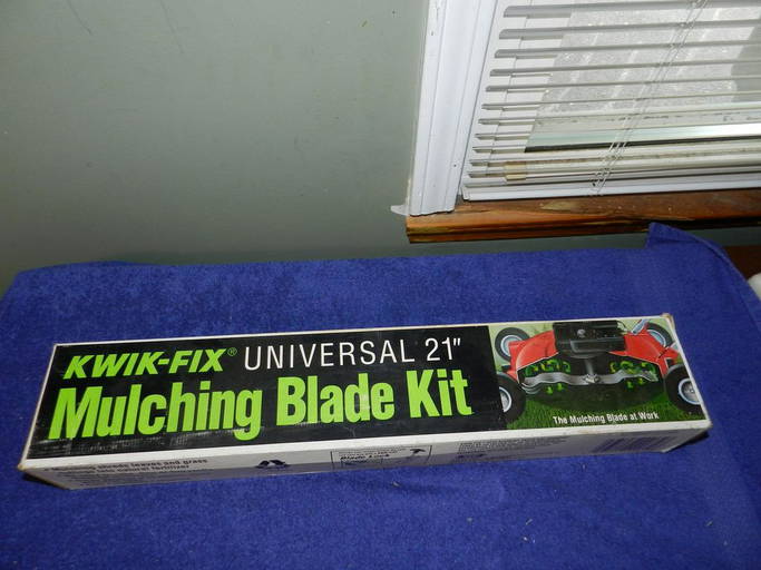 Kwik-Fix Universal 21" Lawnmower Mulching Blade Kit (#0535) on Jul 03 ...