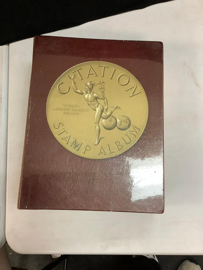 The Citation Stamp Album Full of Stamps - Jul 25, 2022 | Emanon ...