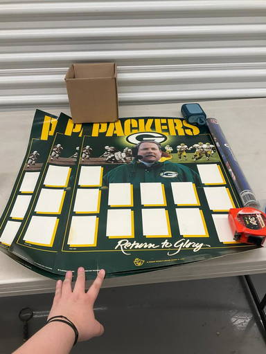 Green Bay Packers Posters And Sealed Mets Posters