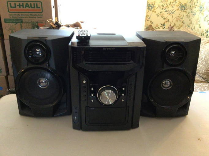 Sharp Mini component system XS-DH950 speaker system (#0762) on Aug 28 ...
