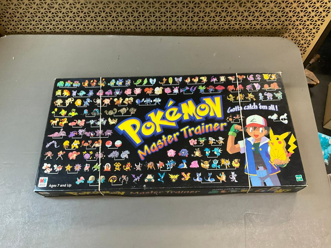 Pokemon Master Trainer Board Game And More