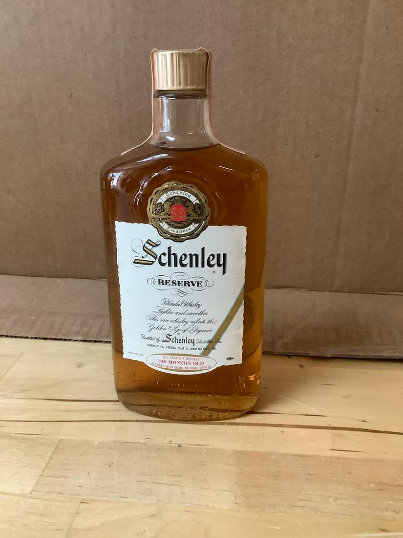 Schenley Reserve Blended Whisky 1 Pint Sealed