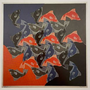 M.c. Escher Fish, 1942