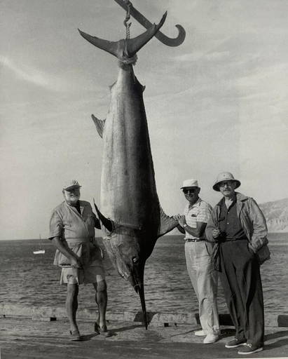 Ernest Hemingway - Hemingway with Marlin, 1956 - Oct 10, 2022 | Emanon ...