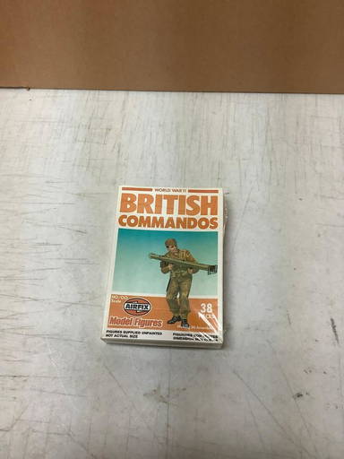 Sealed Airfix World War Ii British Commandos Model Figures Ho/oo Scale