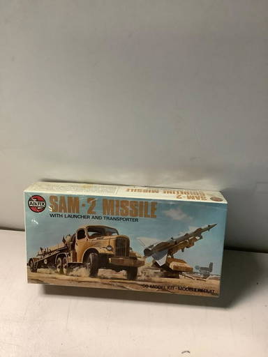 Sealed 1975 Airfix Sam 2 Missile Model Kit Series 3