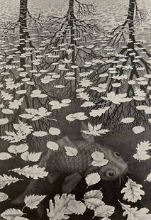 M.C. Escher Drawings for Sale at Auction