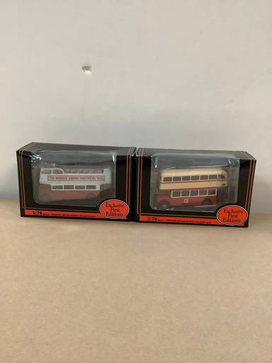 Lot Of 2 Exclusive First Editions Precision Die Cast Models Scales 1:76